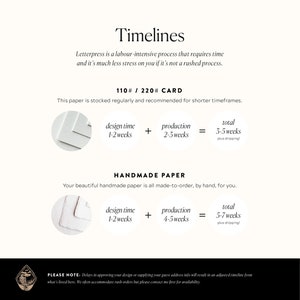 DOLCE Letterpress Wedding Menus, a Romantic, Elegant and Unique ...