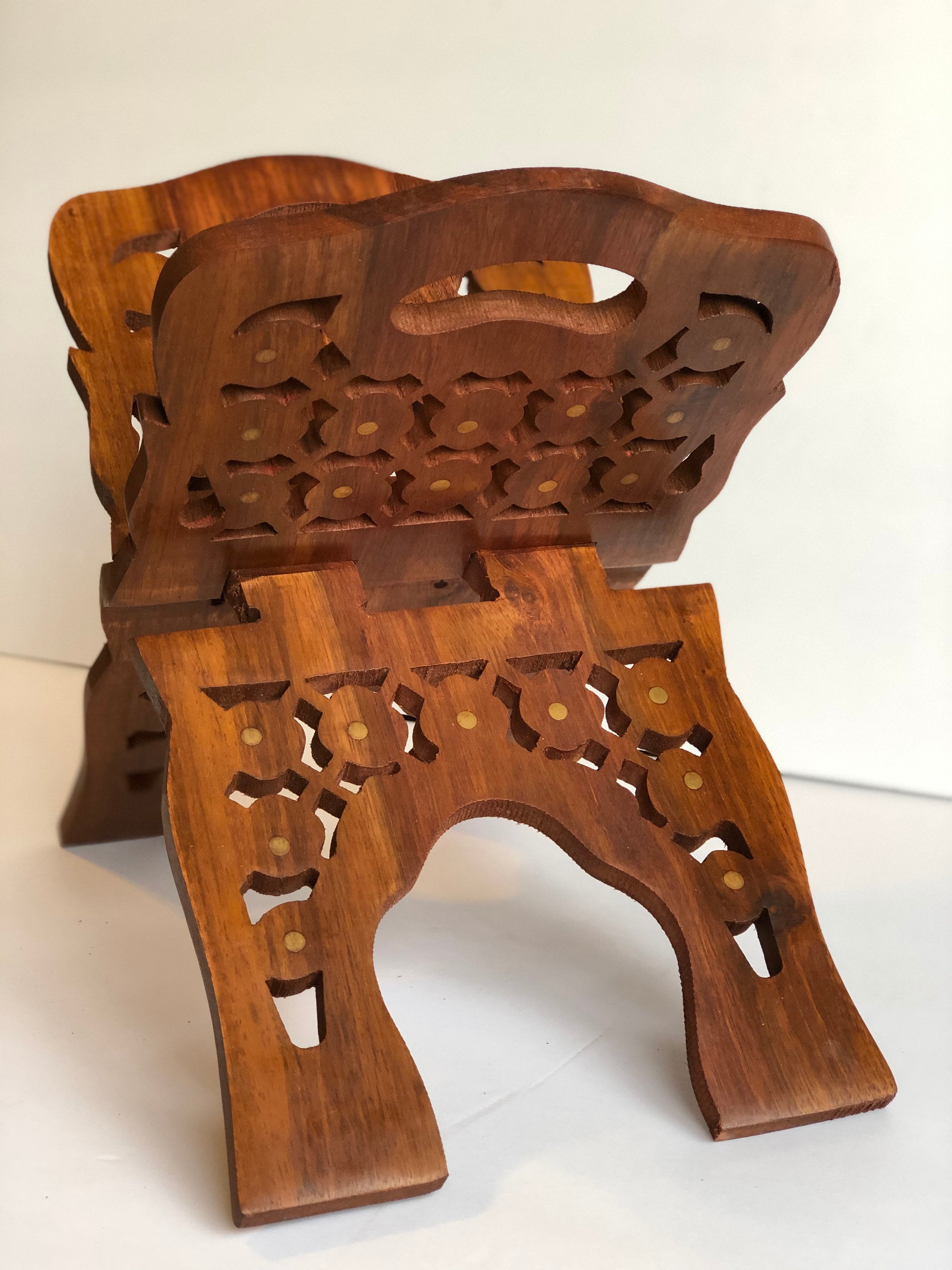 Wooden Quran Folding Standrahelholder Book حامل قرآن خشبي Etsy