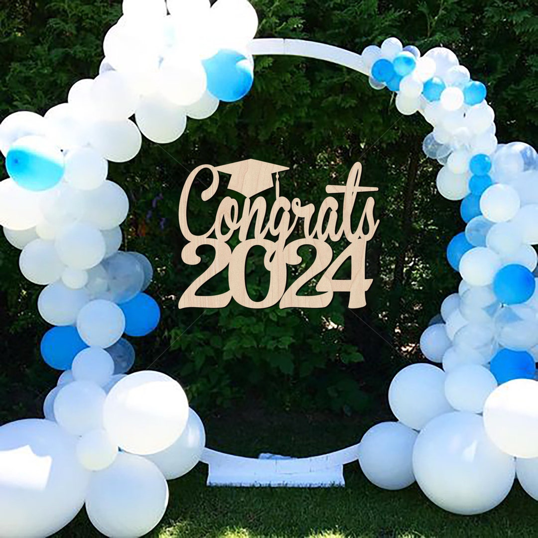 Congrats 2024 Custom Graduation Sign Congrats Grad Sign Class of 2024 ...