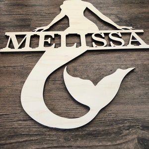 Mermaid - Custom Cutouts - Etsy
