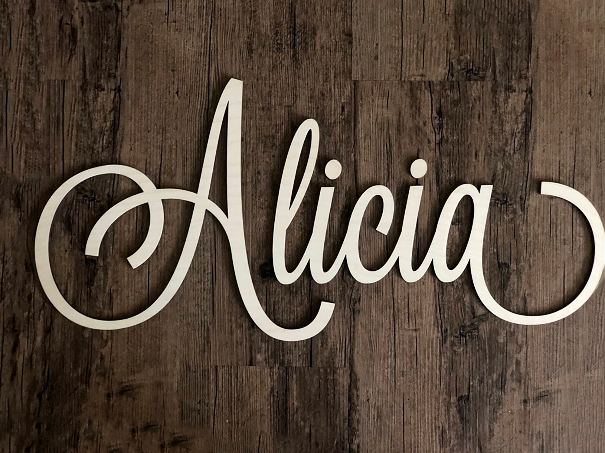 Custom Wood Cutout Names-nursery Decor-wedding Names-baby Showers - Etsy