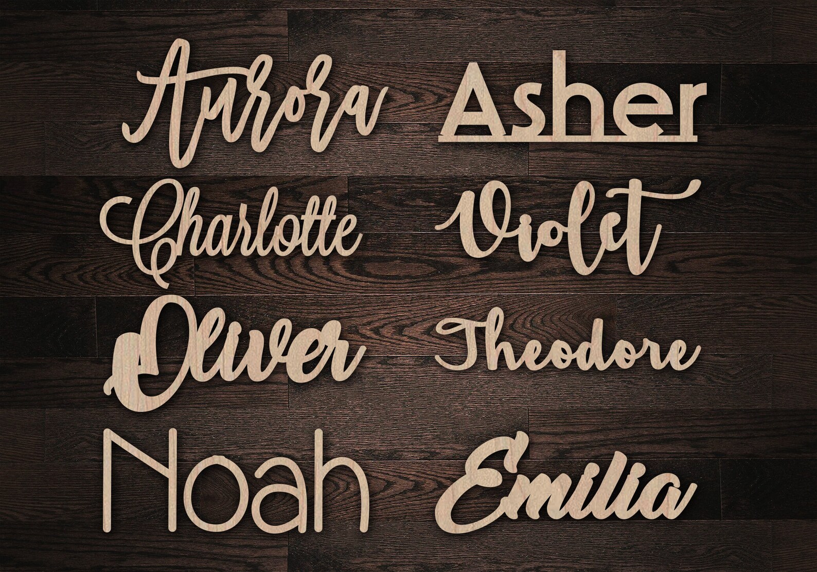 Custom Names-baby Names Weddings Nursery Decor family - Etsy
