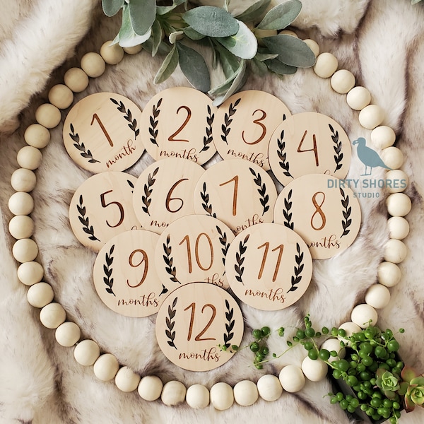 Milestone Markers - Etsy