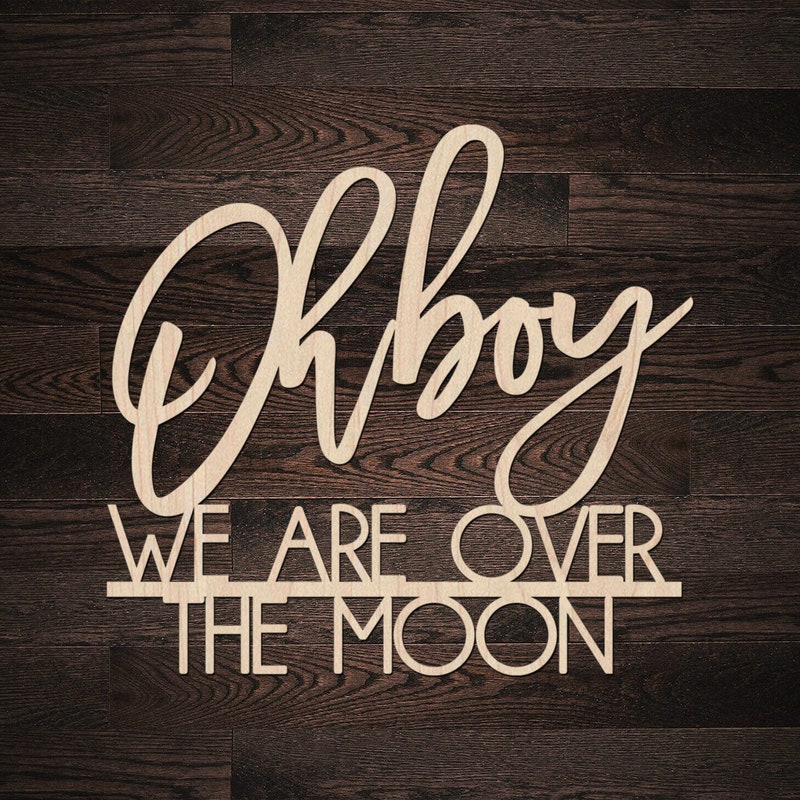 Over the Moon - Etsy