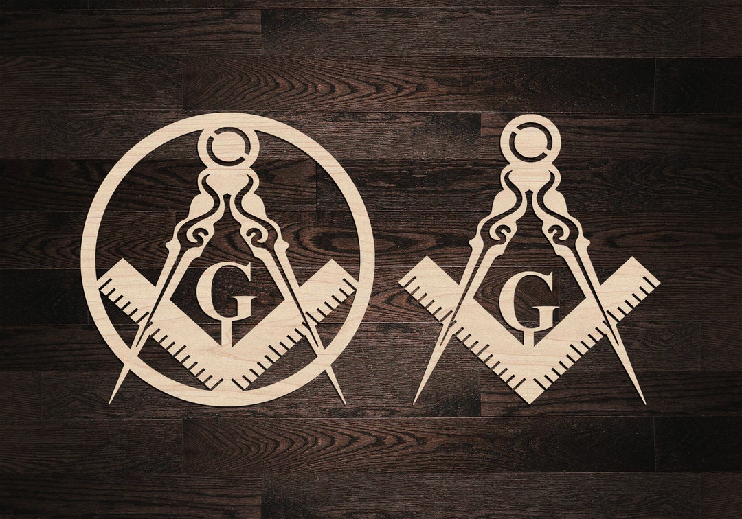 Freemasons Wooden Cutout. Perfect Gift for Any Office, Lodge, Room or ...