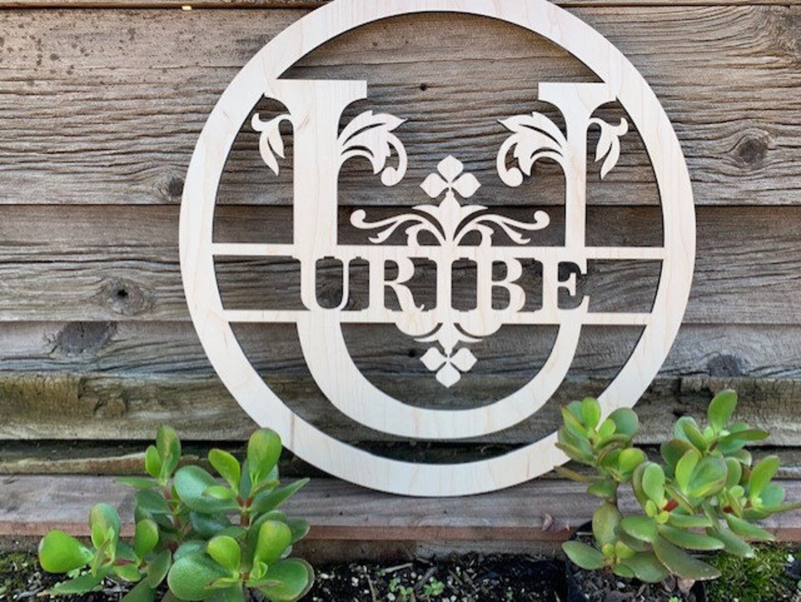 Circle Name Cutouts Baby Names Nursery Decor Family - Etsy