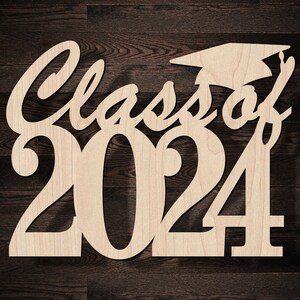Class of 2024 Sign Congrats Grad Custom Graduation Sign Class of 2024 ...