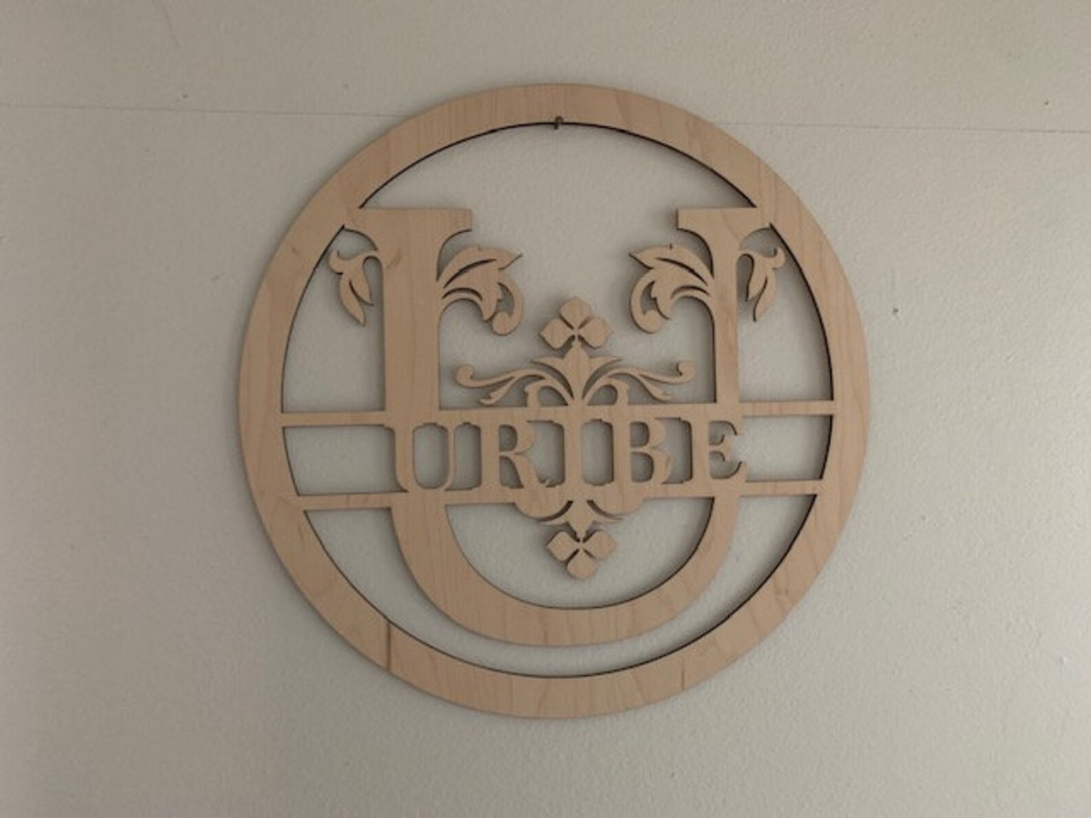 Circle Name Cutouts Baby Names Nursery Decor Family - Etsy