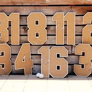 Baseball Jersey Number Cork Pinboard | Cooperstown Pin | Sign | Team ...