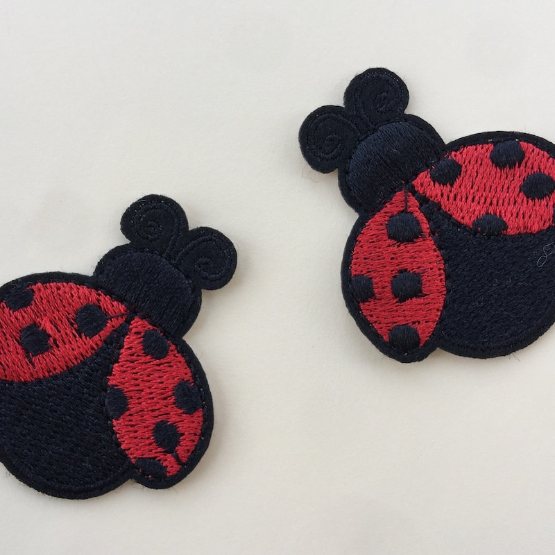 Ladybug Patch Sew On - Etsy UK