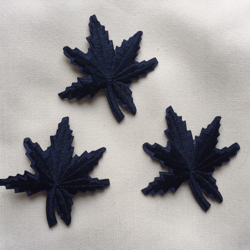 Navy Letter Applique - Etsy