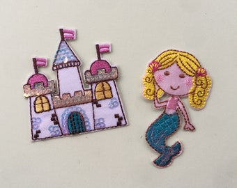 Princess Castle Patch Custom Made - Etsy