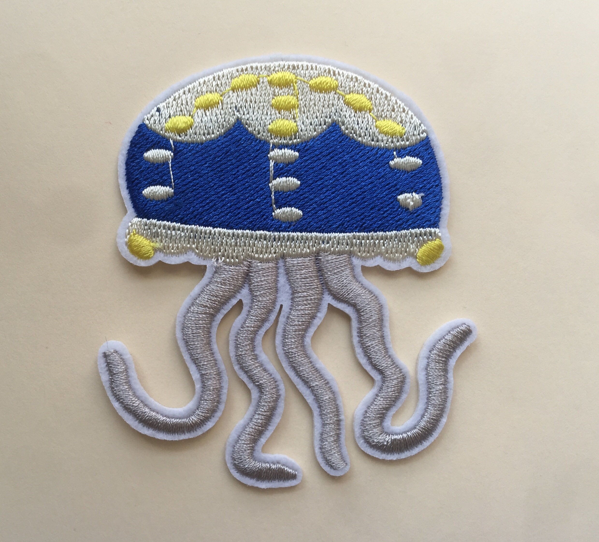 Sea Fish Sea Creatures Iron Sew on Full Embroidered Patch Appliqués ...