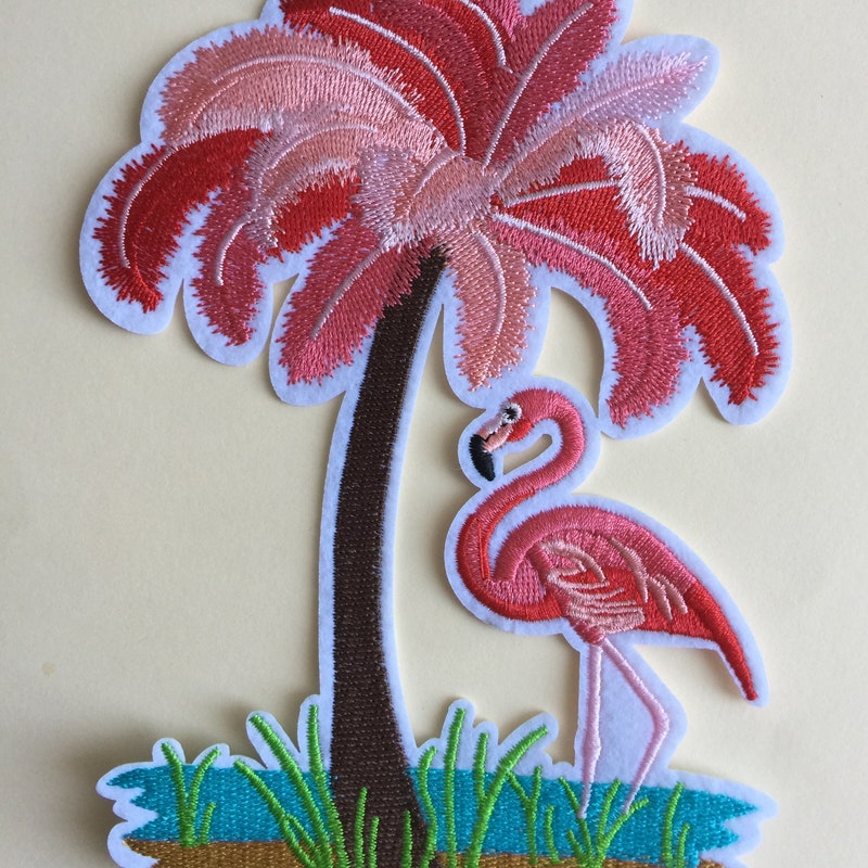 Flamingo Patches - Etsy