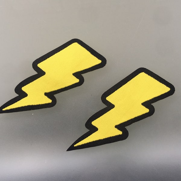Lightning Bolt Patch - Etsy