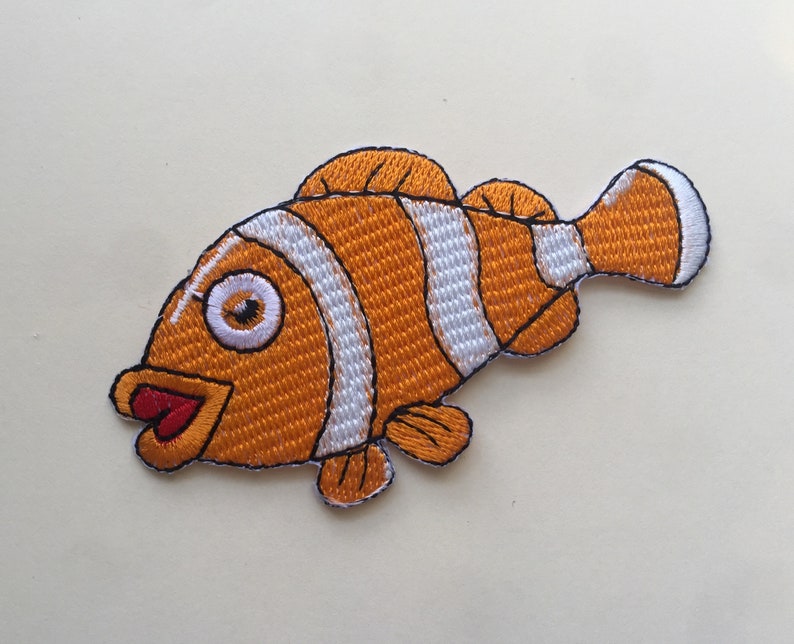Sea Fish Sea Creatures Iron Sew on Full Embroidered Patch | Etsy