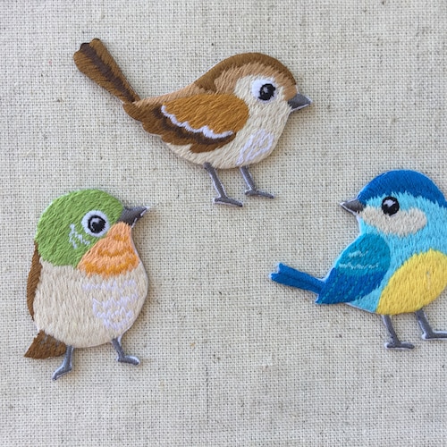 Single Carolina Wren Bird Embroidered Iron On/sew Patch - Etsy