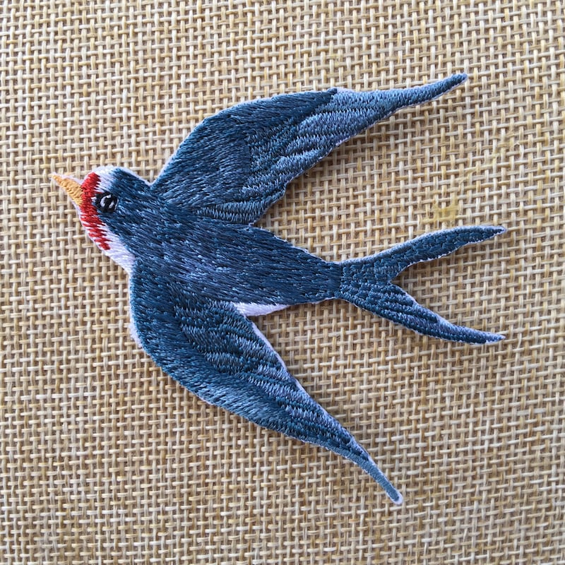 Swallow Patch - Etsy