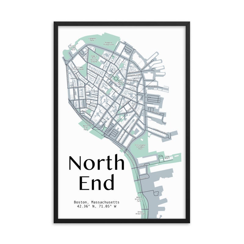 North End Boston - Etsy