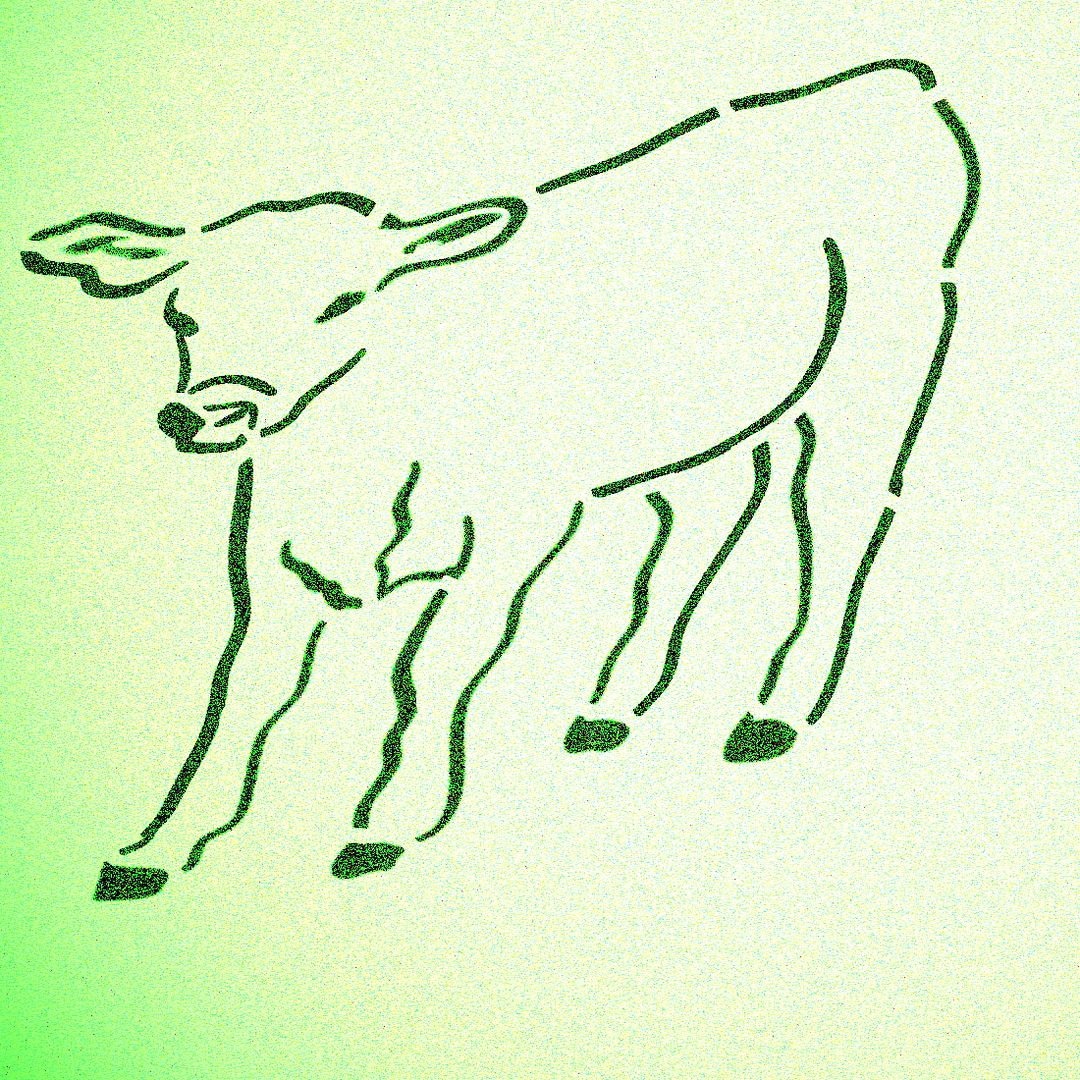 Cow Outline Stencil Farm Cows Stencils - Etsy