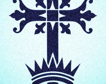 Stencils Fancy Cross - Etsy