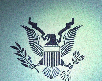 American Eagle Stencil | Etsy
