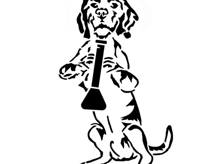 Dog Bong Stencil Dogs Stencils - Etsy