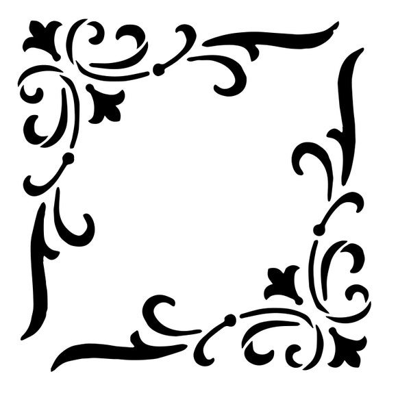 Corner Stencils - Etsy