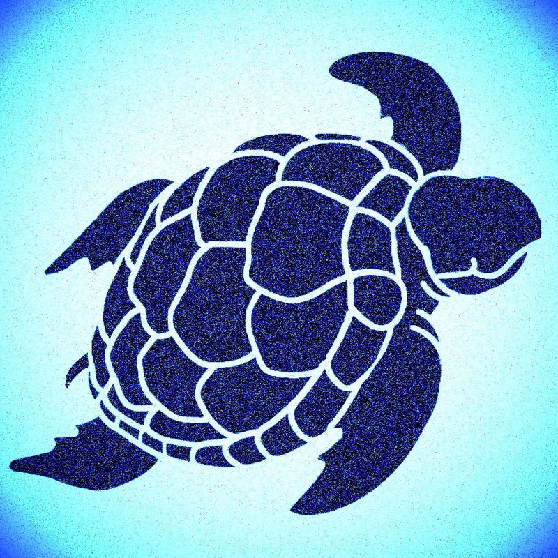 Turtle Stencil - Etsy