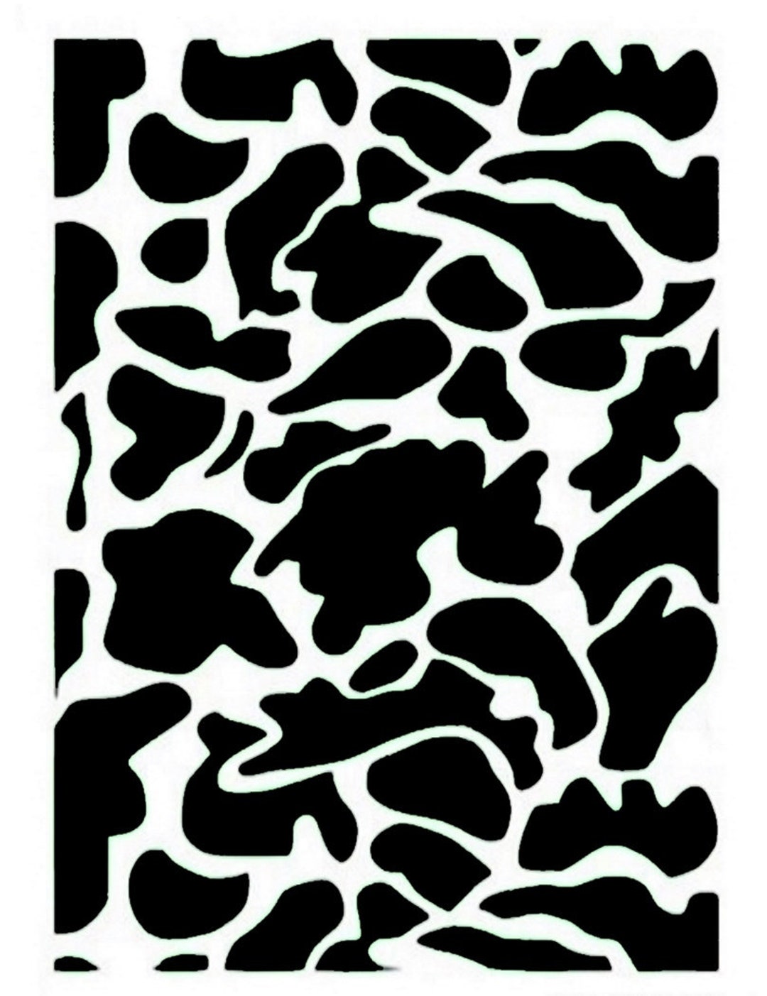 Camouflage Pattern Stencil Hunting Patterns Stencils - Etsy