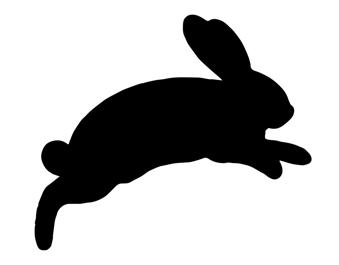 Bunny Rabbit Stencil Bunnies Rabbits Easter Stencils - Etsy