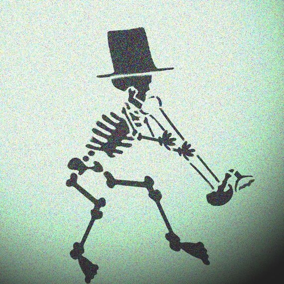 Skeleton With Bong Stencil Skeletons Gothic Weed Stencils - Etsy