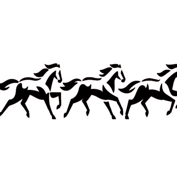 Horse Stencil - Etsy