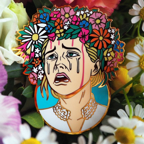 Midsommar Festival Folk Art Cotton Face Mask | Etsy