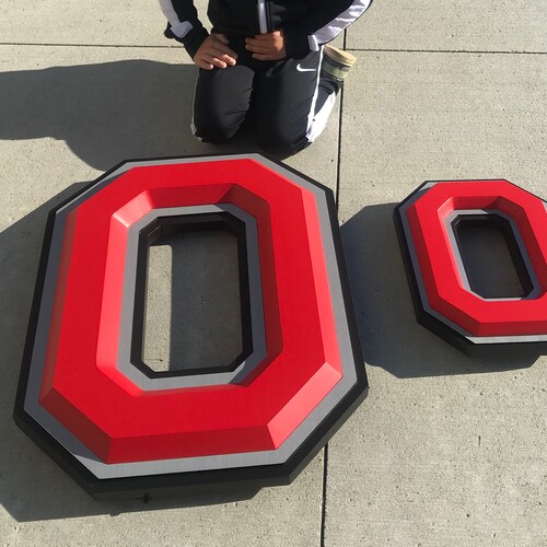 35x45 Backlit Block O - Etsy