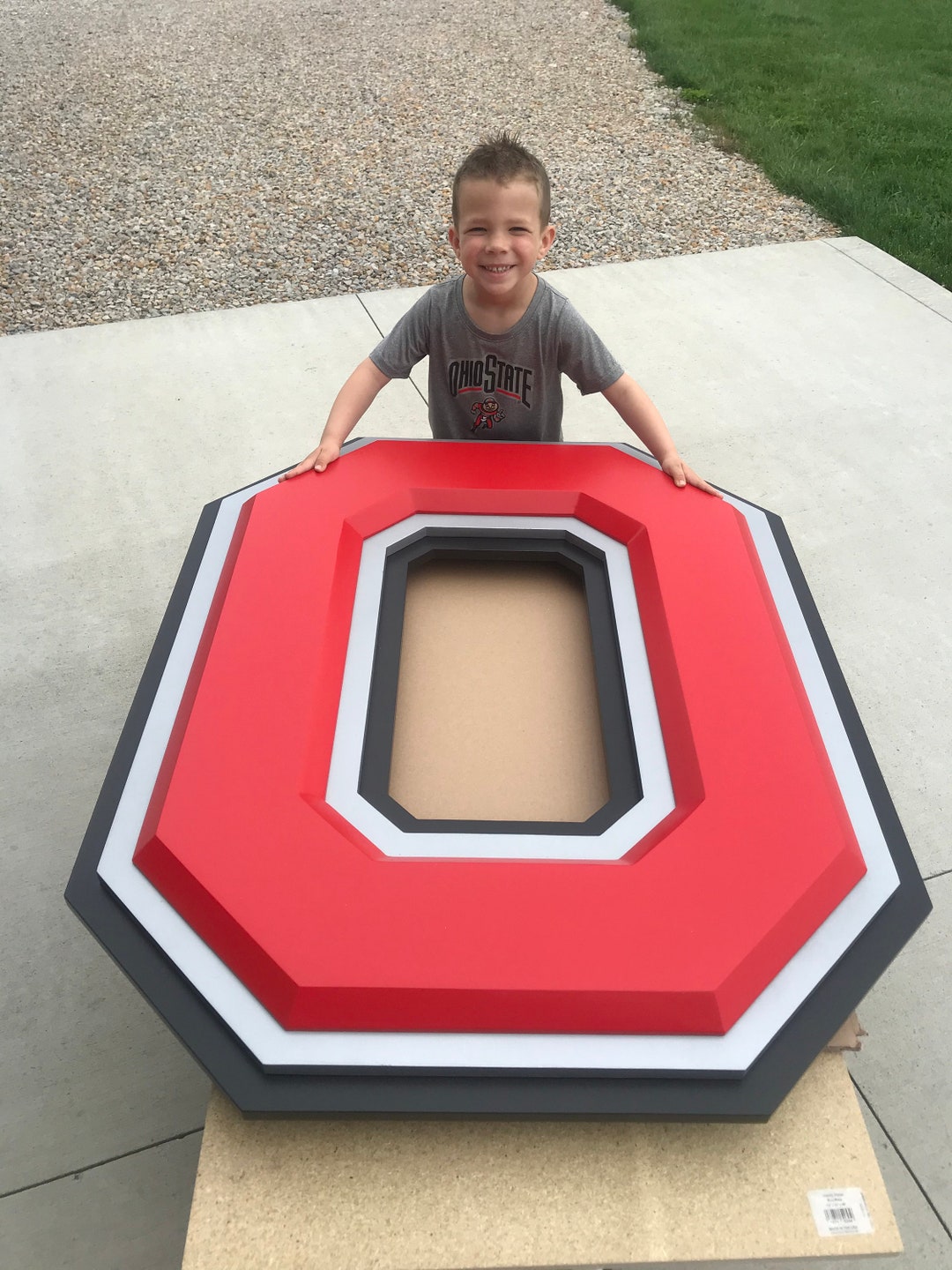 35x45 Backlit Block O - Etsy