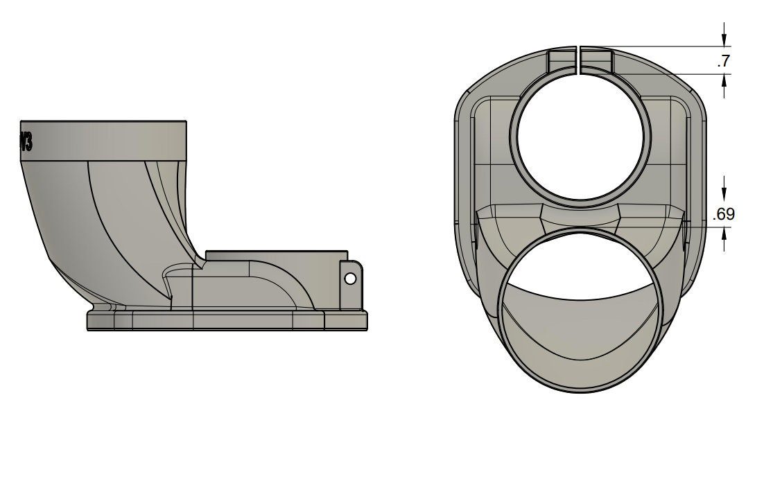 4-piece Dust Shoe Set for 80mm Diameter Spindle - Etsy