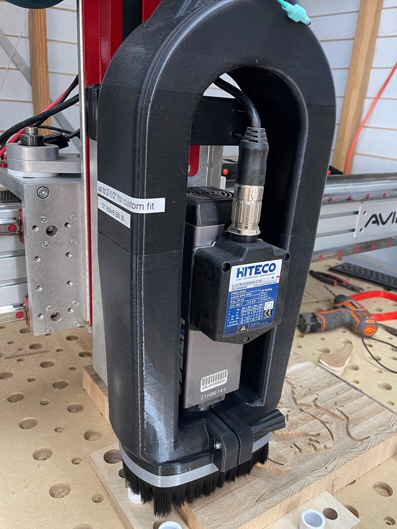 Dust Shoe for AVID Cnc With 75mm 4hp Spindle - Etsy