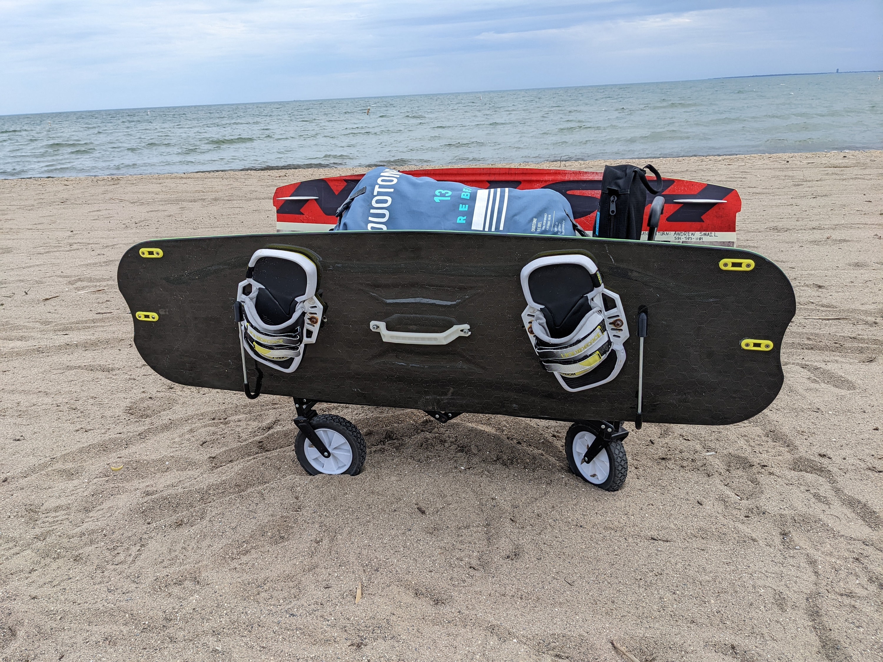 Metal / 3D Printed Foldable Wagon Kiteboard/surfboard Racks - Etsy