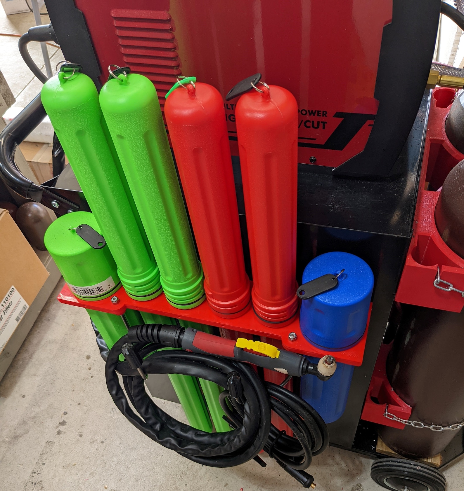 Cart Mounting Brackets for Welding Rod Tubes/containers - Etsy