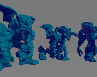 Steam Mephit Miniature - Etsy