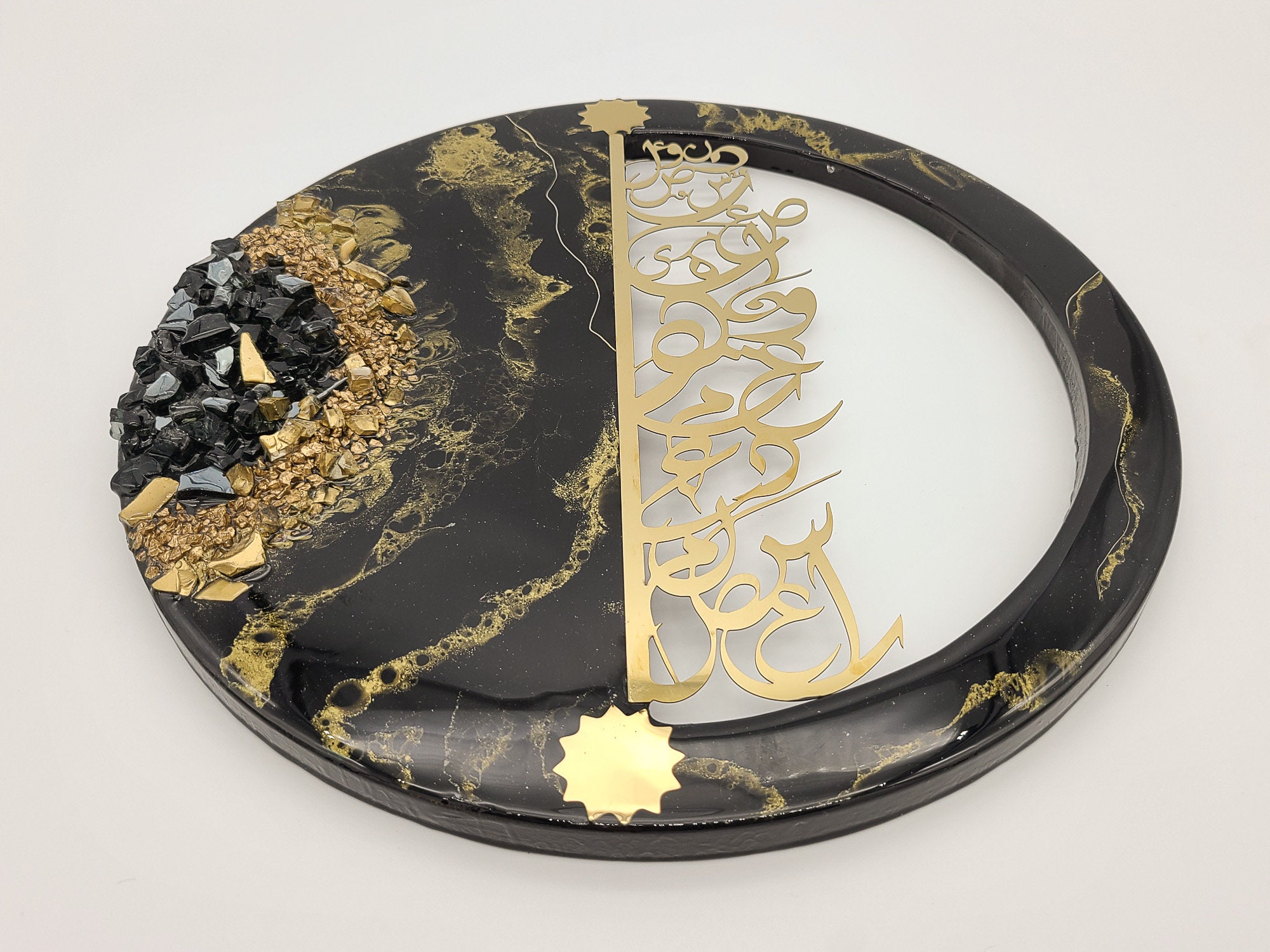 Resin Wall Art With Arabic Letters - Etsy