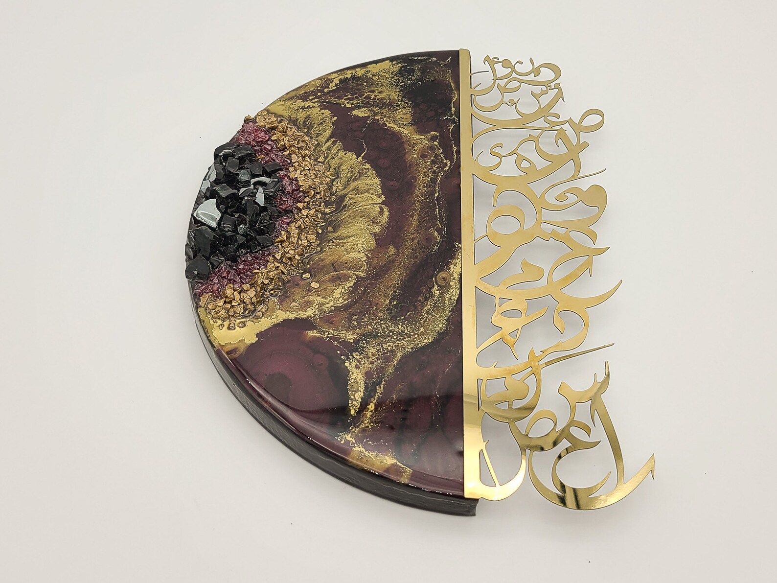 Resin Wall Art With Arabic Letters - Etsy