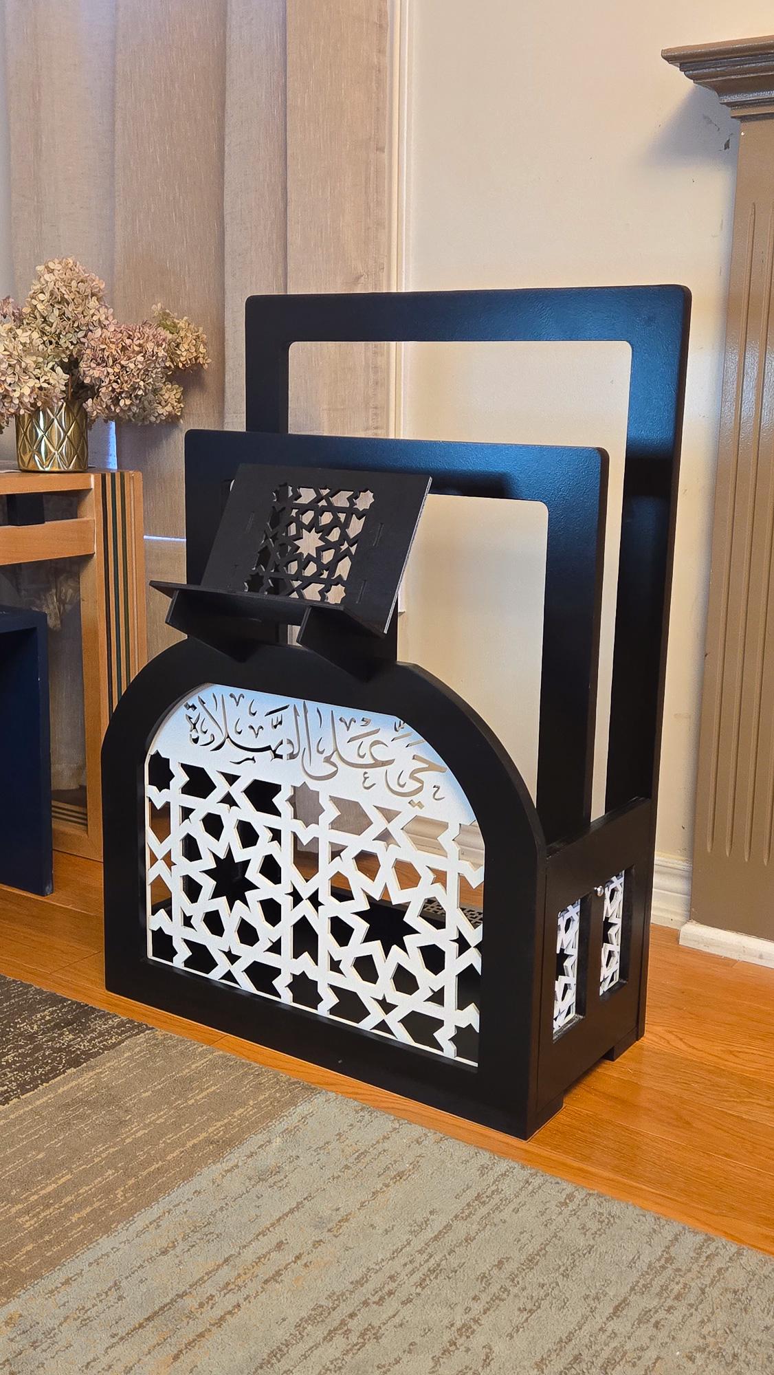 Prayer Rug Holder - Black - Etsy