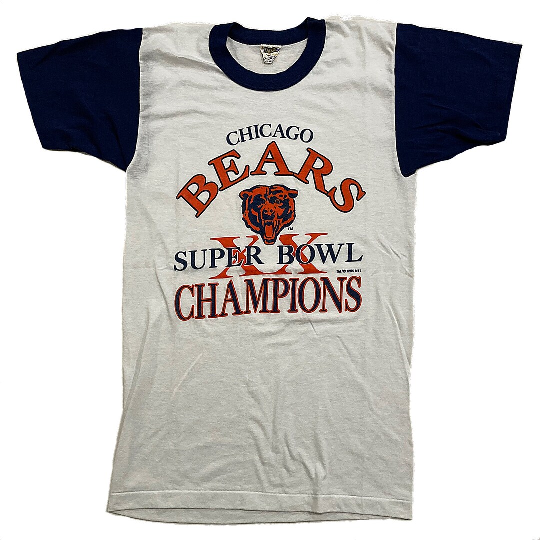 Vintage Chicago Bears 1985 T-shirt - Etsy