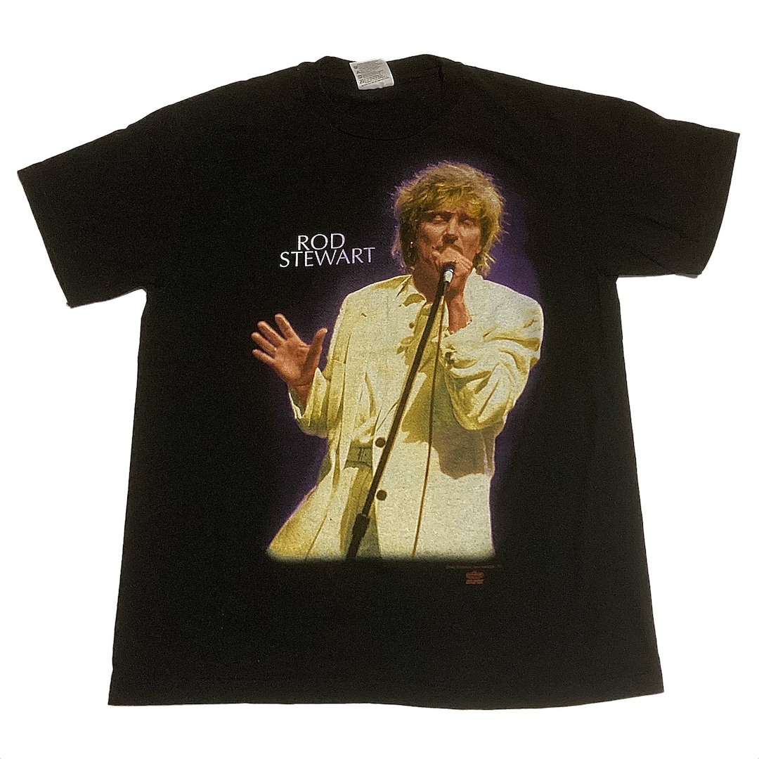 Vintage Rod Stewart Tour T-shirt - Etsy
