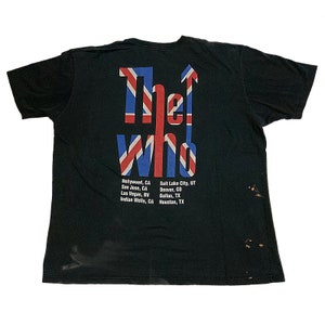Vintage the Who Tour T-shirt - Etsy