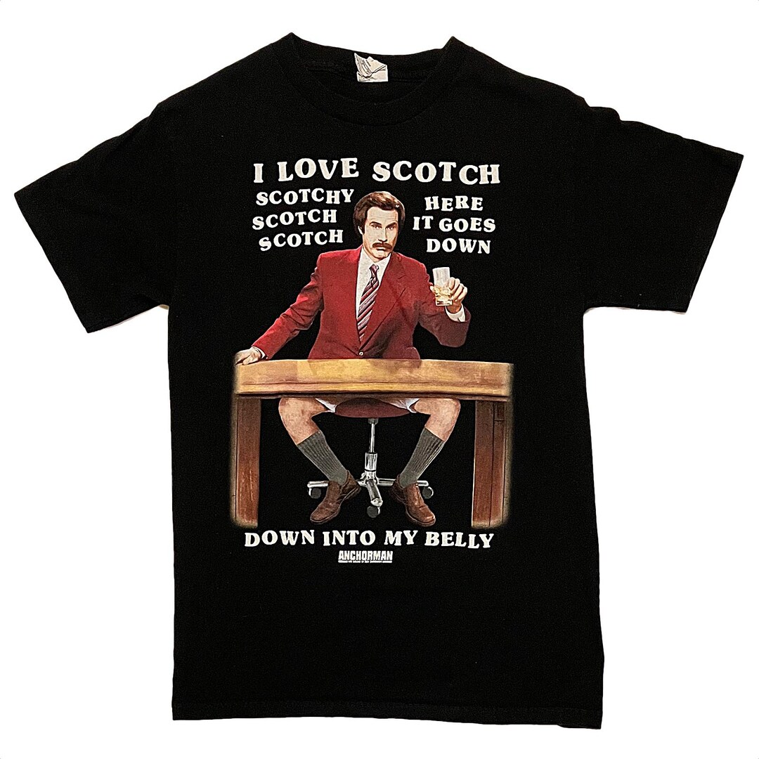 Vintage Anchorman Ron Burgundy T-shirt - Etsy