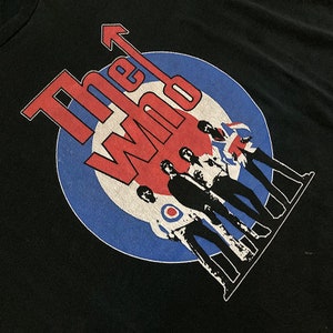 Vintage the Who Tour T-shirt - Etsy