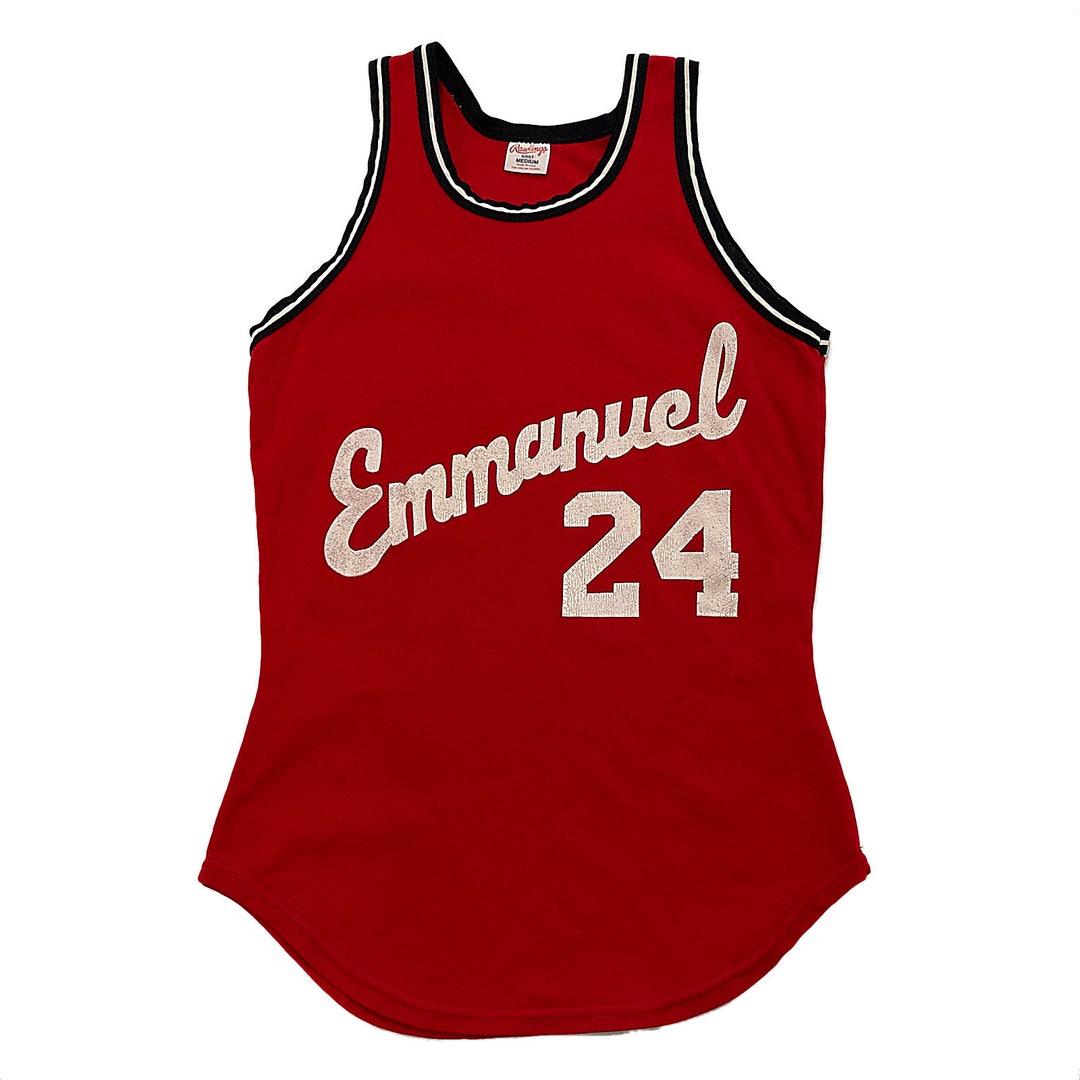 Vintage Emmanuel Basketball Jersey - Etsy